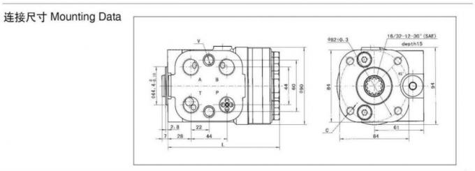 Tractor Steering Valve 150N1228 150N2228 OSPC100ON Massey Ferguson ...