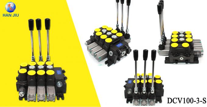 Hydraulic High Pressure Directional Valve Wheel Conveyors Valve 3 Ways ...